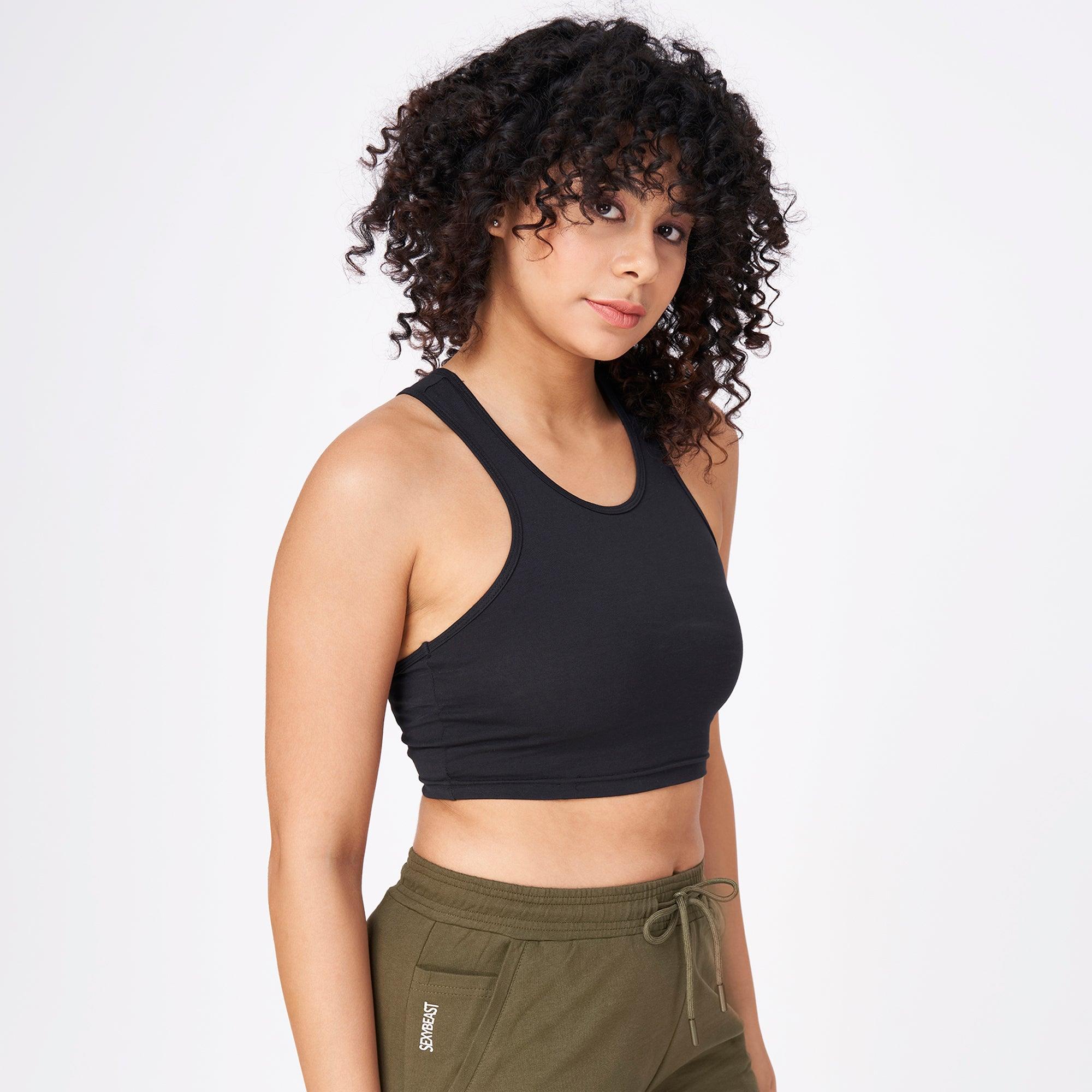 Buy Cotton Crop Tank Top for Women Online – Sexy Beast